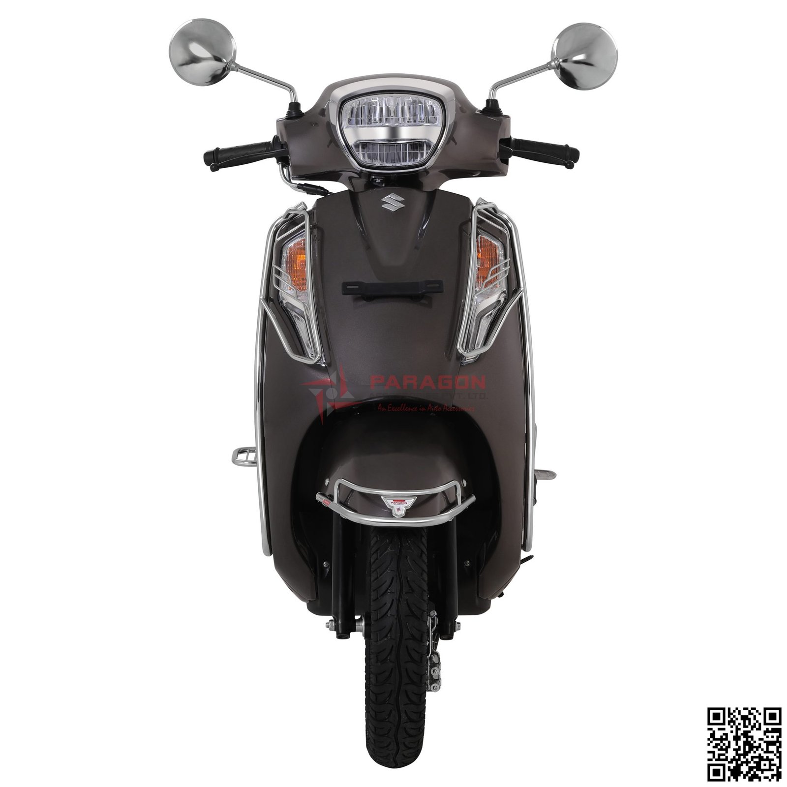 Access-125 Bs 6 All Round Guard With Fitting - Paragon Accessories Pvt ...